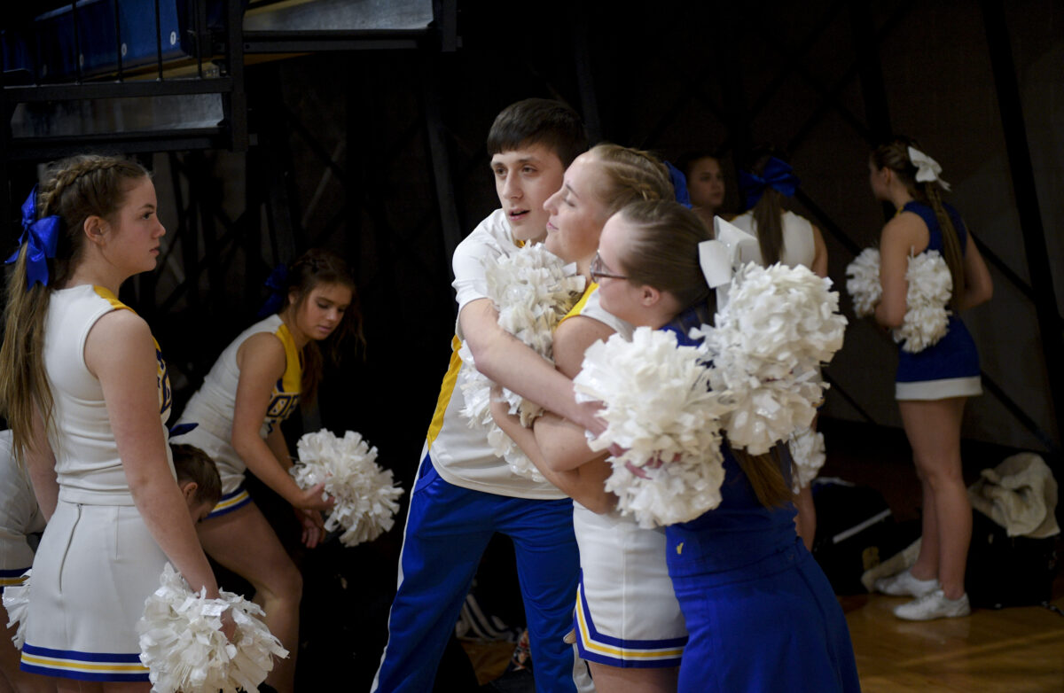 Brightside Brighton: Orem male cheerleader helps keep spirits high ...